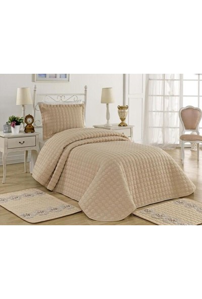 Armes Hayal Tek Kişilik Yatak Örtüsü Cappuccino