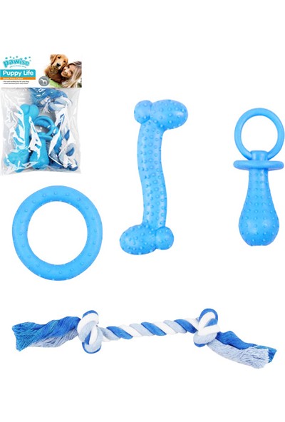 Pawise Puppy Life Oyuncak Seti Mavi