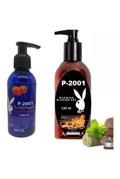 P-2001 Isıtıcılı Masaj Yağı + Çilek Aromalı Masaj Yağı P-2001 Isıtıcılı Masaj Yağı + Çilek Aromalı Masaj Yağı