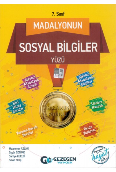 Gezegen Yayıncılık 7.Sınıf Sosyal Bilgiler Madalyonun Yüzü