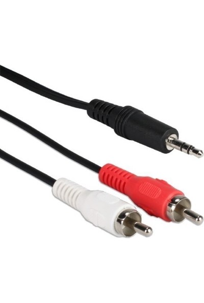 Rose 2 Rca 3.5 mm Ses Kablosu