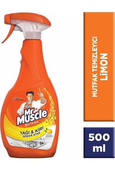 Mr. Muscle Mutfak Sprey Limonlu 500 ml