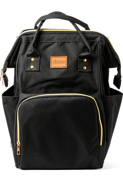 Picabo Lulu Anne Bebek Bakım Çantası - Siyah