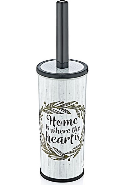 Güvenli Pazar Plastik Parke Görünümlü Yuvarlak Tuvalet WC Klozet Fırçası