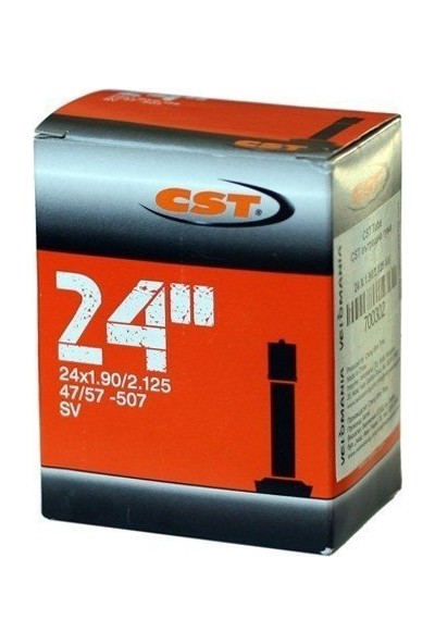 Cst 24X1.90/2X125 Sv 40MM(KALIN Sibob İç Lastik Cst 24X1.90/2X125 Sv 40MM(KALIN Sibob İç Lastik