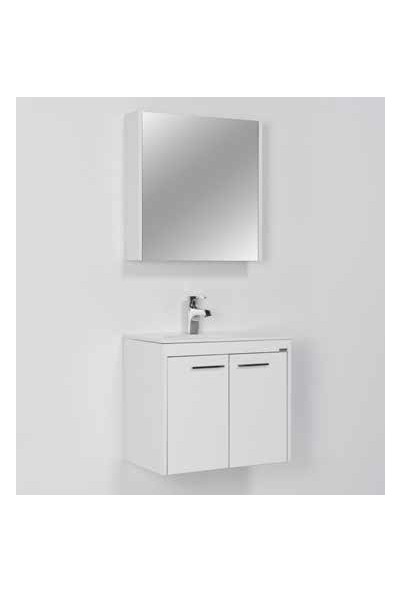 Li̇vea Zeta 60 cm Beyaz Asma Dolap 37 x 60 Dar Alanlar Için