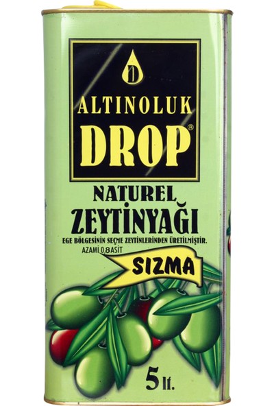Drop Zeytincilik - 5 lt Teneke Naturel Sızma Zeytinyağı Drop Zeytincilik - 5 lt Teneke Naturel Sızma Zeytinyağı