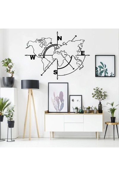 Dekadron Dünya Haritası Sınırsız Metal Duvar Dekor Dekadron Dünya Haritası Sınırsız Metal Duvar Dekor