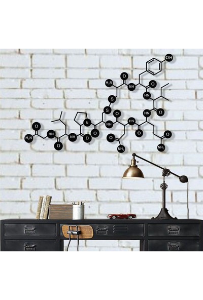 Dekadron Oxytocin Metal Duvar Dekor Dekadron Oxytocin Metal Duvar Dekor