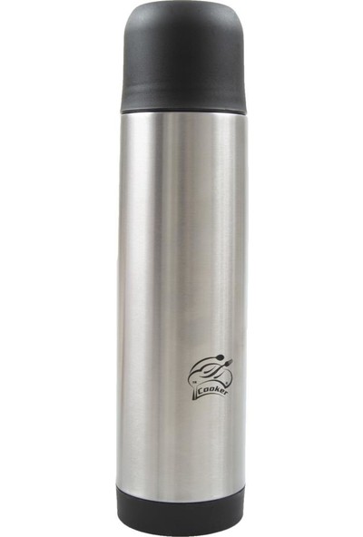 Cooker Çelik Termos 0,75 Lt Ckr-2002-Siyah Cooker Çelik Termos 0,75 Lt Ckr-2002-Siyah