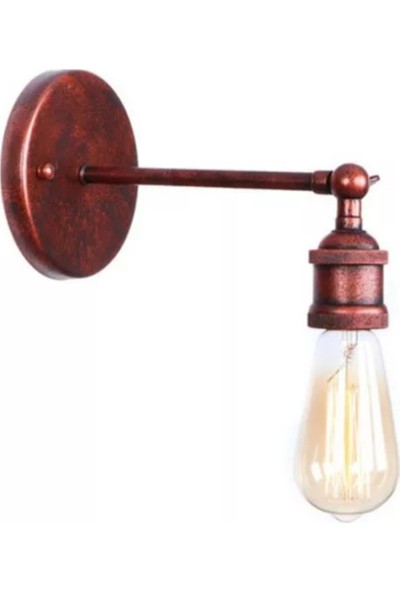 Riolight Bakır Eskitme Mafsallı Aplik