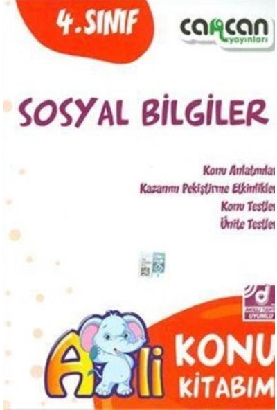 Cancan 4. Sınıf Sosyal Bilgiler Konu Kitabım Cancan 4. Sınıf Sosyal Bilgiler Konu Kitabım
