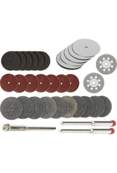Depolife Dremel Proxxon Banco Benzeri Uyumlu Kalıpcı Taşlama Için Kesici Disk Seti Elmas Hss Metal Plastik Ahşap Kesici Seti Depolife Dremel Proxxon Banco Benzeri Uyumlu Kalıpcı Taşlama Için Kesici Disk Seti Elmas Hss Metal Plastik Ahşap Kesici Seti
