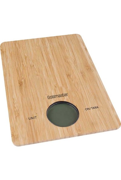 Goldmaster GM-7131 Green Bambu Mutfak Terazisi