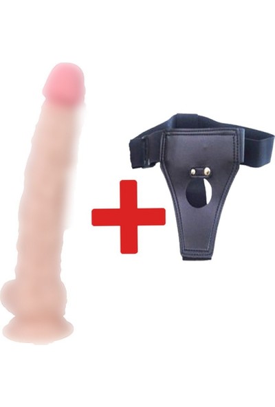 X-Men Dildo Series Knight 25 cm Belden Bağlamalı Dev Penis
