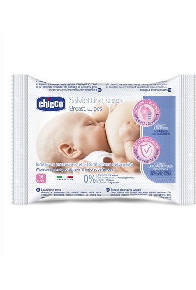 Chicco Göğüs Temizleme Mendili 16'lı