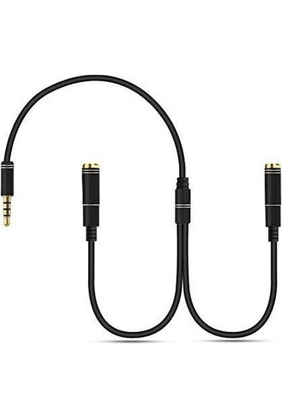 Upjaks Stereo 3.5 mm Kulaklık Çoklayıcı Y Splitter Kablo Upjaks Stereo 3.5 mm Kulaklık Çoklayıcı Y Splitter Kablo