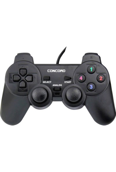 Concord C-850 Bilgisayar PC Oyun Konsol Gamepad Kolu Titreşimli Concord C-850 Bilgisayar PC Oyun Konsol Gamepad Kolu Titreşimli