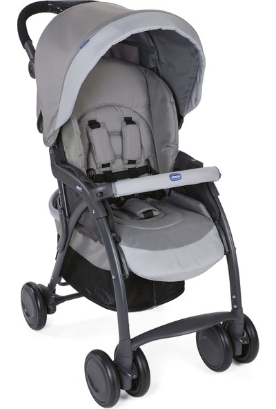 Chicco Simplicity Plus Top Bebek Arabası - Grey Chicco Simplicity Plus Top Bebek Arabası - Grey