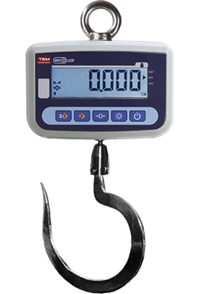 Tem LCD Çengel Baskül 500 kg