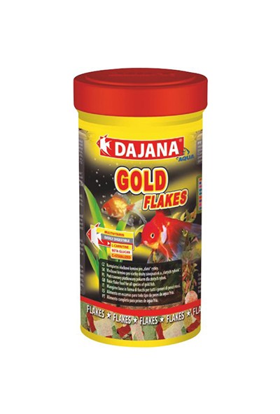 Dajana Gold Flakes Japon Balığı Pul Yem 100 ML 20 Gr
