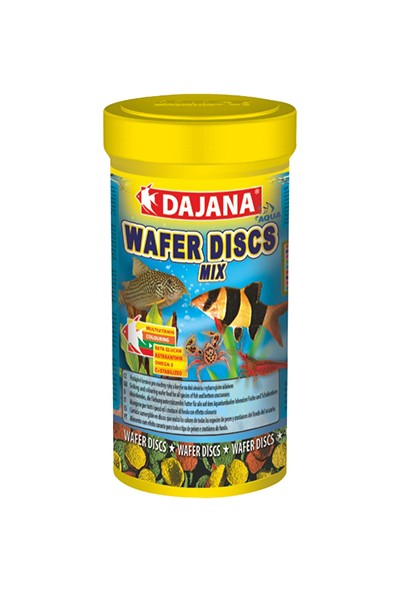 Dajana Wafer Discs Mix Karışık Dip Yemi 250 Ml 100 Gr Dajana Wafer Discs Mix Karışık Dip Yemi 250 Ml 100 Gr