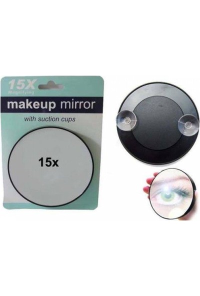 Ocean Vantuzlu 15X Zoom Makyaj Ayna