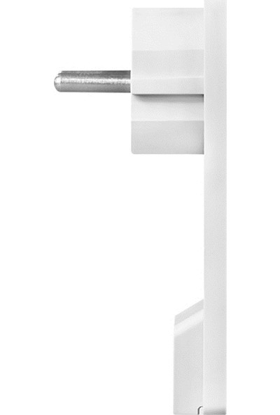 Smart Ince Seyyar Fiş Beyaz 5 mm