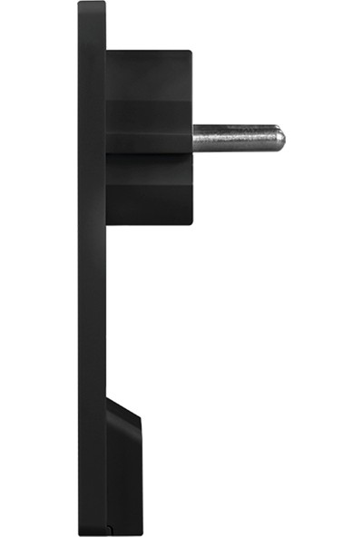 Smart Ince Seyyar Fiş Siyah 5 mm