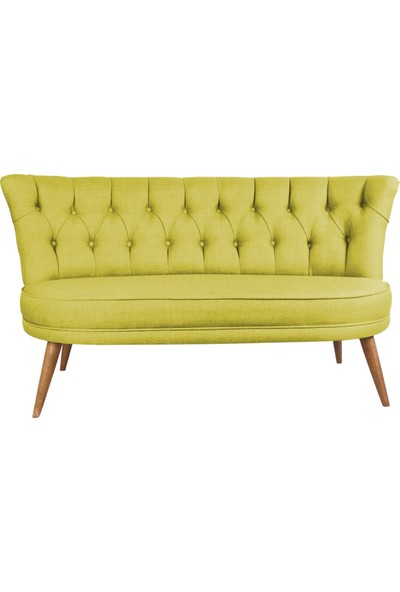 Ze10 Design Richland Loveseat Ikili Kanape Fıstık Yeşili