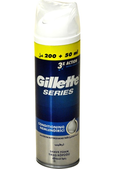 Gillette Series Tıraş Köpüğü Nemlendirici 250 ml Gillette Series Tıraş Köpüğü Nemlendirici 250 ml