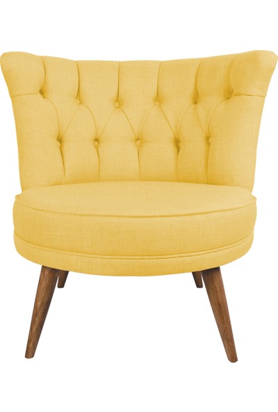 Ze10 Design Richland Tekli Koltuk Sarı Ze10 Design Richland Tekli Koltuk Sarı