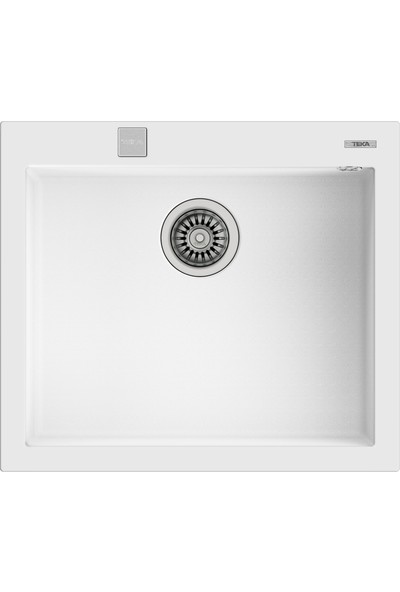 Teka Forsquare 50 x 40 Tg Tezgahüstü Beyaz Granit Evye