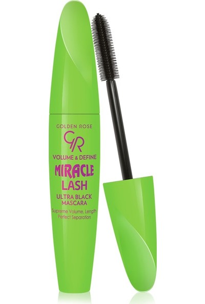Golden Rose Maskara - Gr Volume&Defıne Mıracle Lash Ultra Black Mas.İng Golden Rose Maskara - Gr Volume&Defıne Mıracle Lash Ultra Black Mas.İng