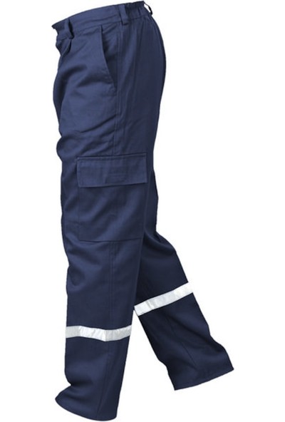 Butik İş 7/7 Reflektörlü Gabardin İş Pantolonu Lacivert Butik İş 7/7 Reflektörlü Gabardin İş Pantolonu Lacivert