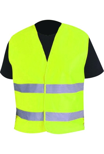 Butik İş Reflektif İkaz Yeleği Sarı