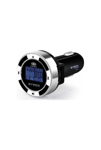 Syrox Fm Transmitter MP3-USB ve Araç Şarjı 2.1A - Syx - TM41 Syrox Fm Transmitter MP3-USB ve Araç Şarjı 2.1A - Syx - TM41