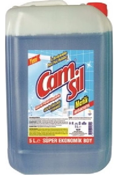 Camsil Mavi 5 lt Dökme Camsil Mavi 5 lt Dökme