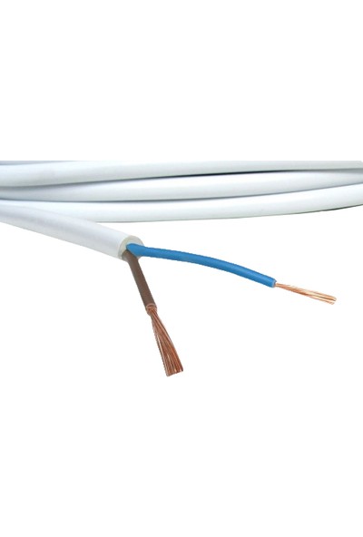 Öznur TTR Kablo 2 x 1,5 mm Beyaz 100 m