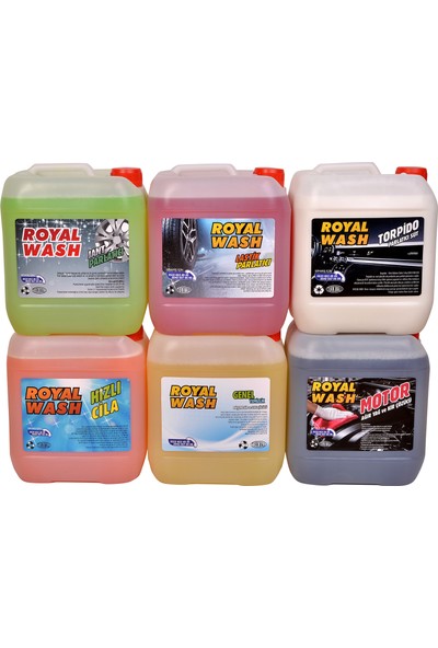 Royalwash Oto Temizlik Seti 6'lı