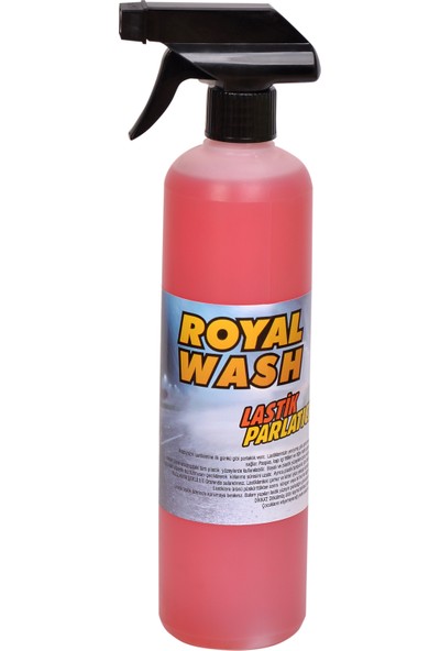 Royalwash Lastik Parlatıcı 1000 ml + Uygulama Süngeri Royalwash Lastik Parlatıcı 1000 ml + Uygulama Süngeri