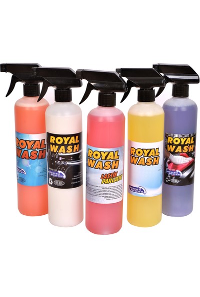 Royalwash Temizlik ve Bakım Seti 5'li