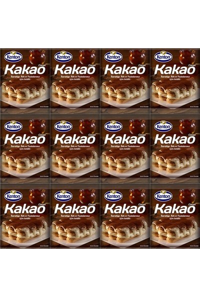 Kenton Kakao 25 gr 12'li Kenton Kakao 25 gr 12'li