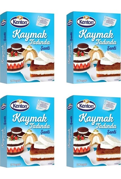 Kenton Krem Şanti Kaymak Tadında 116 gr 4'lü Kenton Krem Şanti Kaymak Tadında 116 gr 4'lü