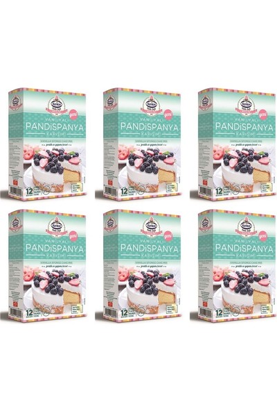 Kenton Tatlı Şefi Pandispanya Karışımı 350 gr 6'lı