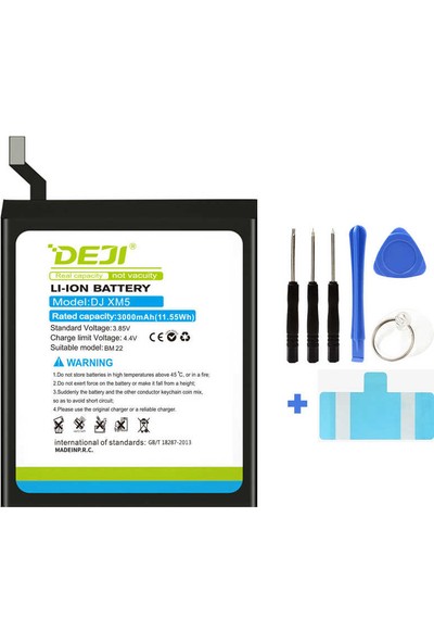 Deji Xiaomi Mi5 / Mi5 Pro Batarya Deji Xiaomi Mi5 / Mi5 Pro Batarya