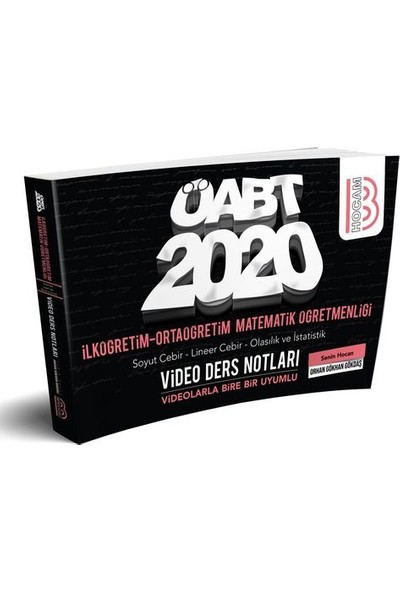 Benim Hocam 2020 ÖABT İlköğretim Ve Ortaöğretim Matematik Öğretmenliği Cebir-Olasılık Ve İstatislik Video Ders Notları Benim Hocam 2020 ÖABT İlköğretim Ve Ortaöğretim Matematik Öğretmenliği Cebir-Olasılık Ve İstatislik Video Ders Notları