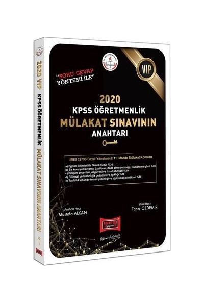 Yargı Yayınevi 2020 Vip KPSS Öğretmenlik Mülakat Sınavının Anahtarı Yargı Yayınevi 2020 Vip KPSS Öğretmenlik Mülakat Sınavının Anahtarı