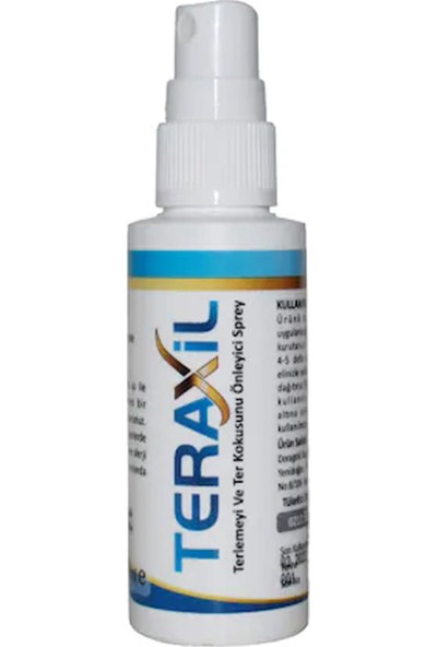Teraxil Terlemeyi ve Ter Kokusunu Önleyici Sprey 50 ml