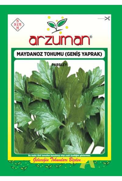 Arzuman Sebze Geniş Yaprak Maydonoz Tohum 25 gr Arzuman Sebze Geniş Yaprak Maydonoz Tohum 25 gr